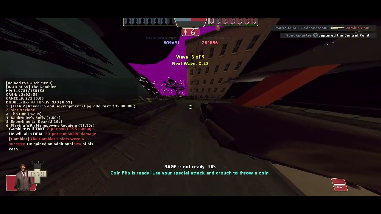 [TF2 Boss Vs Boss] The Gambler Rush - YouTube