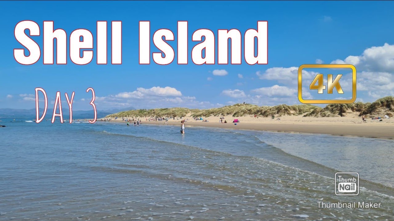 Shell Island Wales camping day 3 May 2021 - YouTube