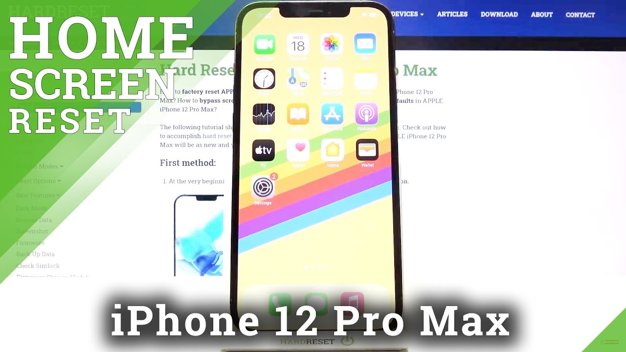 How to Move Home Screen Icons in iPhone 12 Pro Max - Change Icons ...