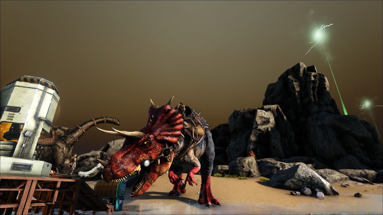 ARK Survival Evolved PC Big project The island Ep3 - YouTube