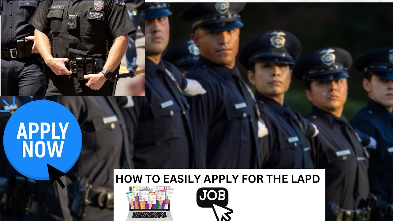 HOW TO EASILY APPLY FOR THE LAPD - YouTube