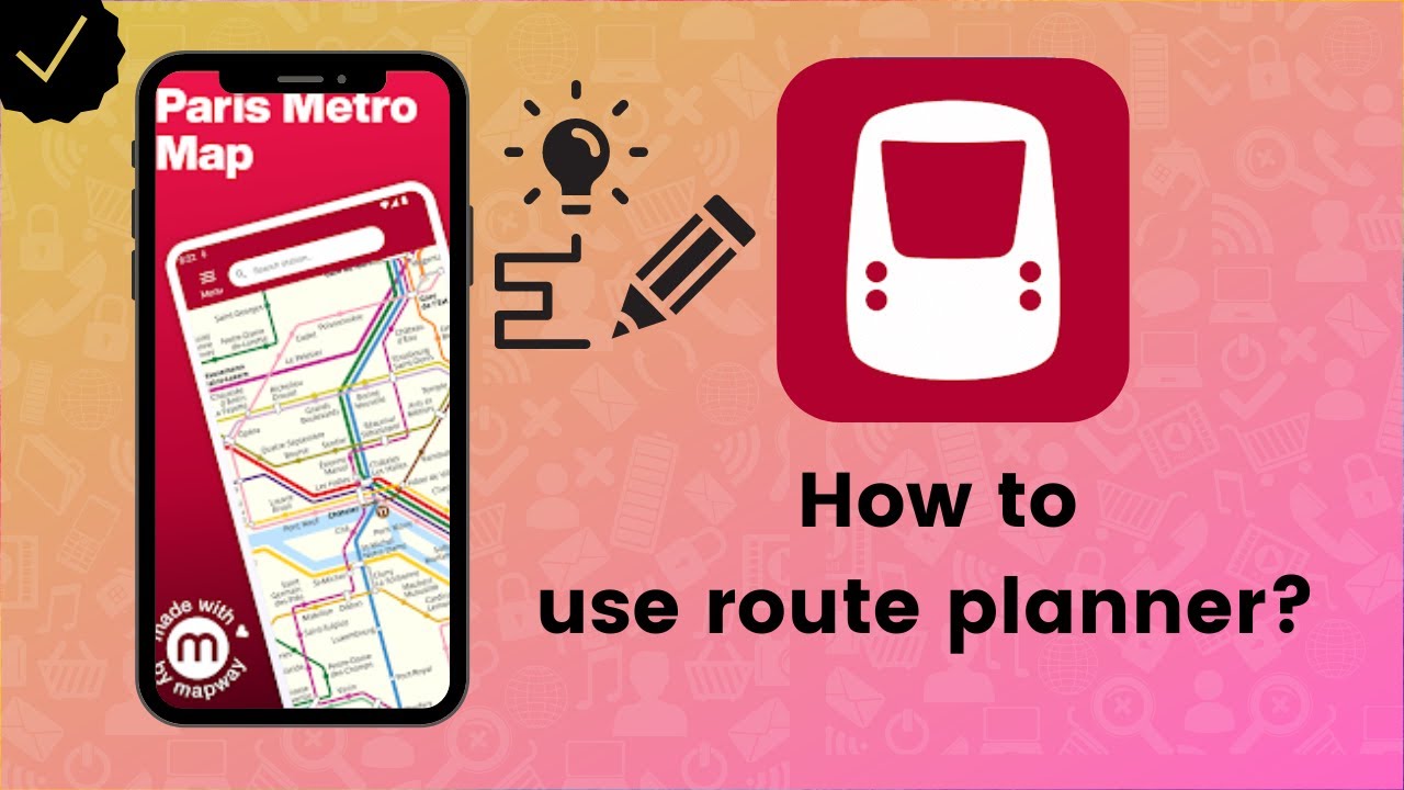 How to use route planner on Paris Metro Map and Routes? - YouTube