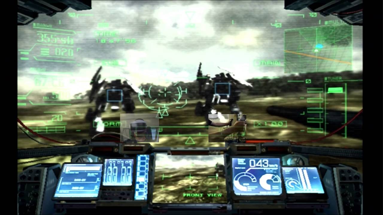 Xbox PlayStation VR : Steel Battalion pt 1 - YouTube