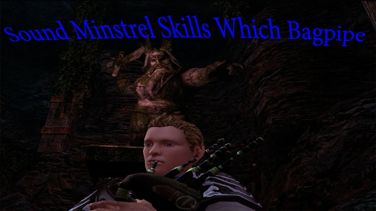 [Lotro secret] The Sound of Music Minstrel Skills With Bagpipe - YouTube