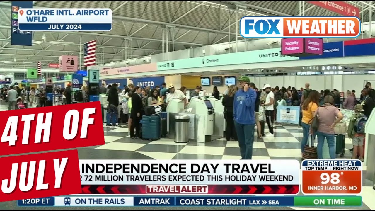 Over 72 Million Expected To Travel For the Independence Day Holiday ...