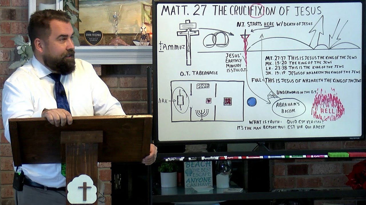 Matthew 27:1 to 66 The Crucifixion of Jesus - YouTube