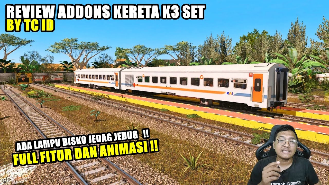 REVIEW KERETA K3 SET BY TC ID FULL FITUR DAN ANIMASI !! - YouTube
