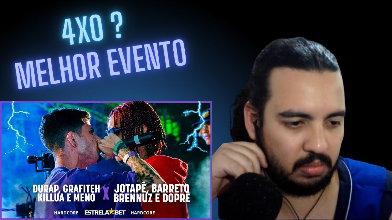 REACT l JOTAPÊ, BARRETO, BRENNUZ E DOPRÊ x DURAP, KILLUA, GRAFITEH e MENÓ DO JOTA | BDN RAGNAROK ...