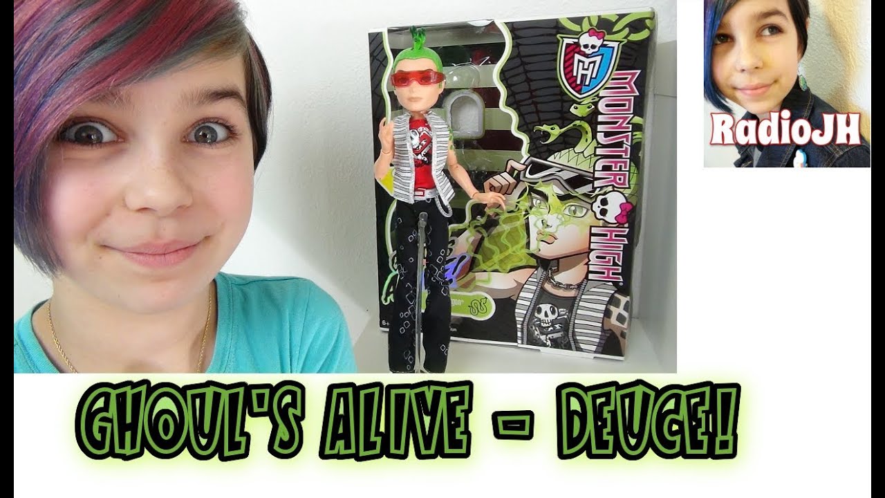 Monster High - Ghouls Alive - Deuce Gorgon Review! - YouTube