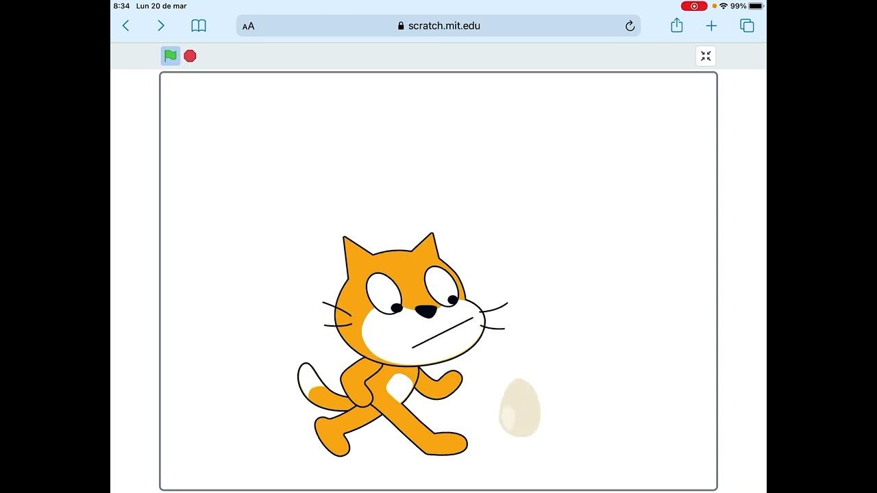 Scratch cat show ep5 huevo - YouTube