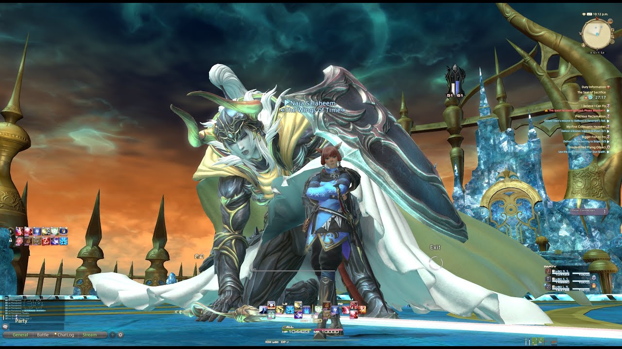 FFXIV ShadowBringers | Patch 5.3 - Main Story Quest | All Cutscenes ...