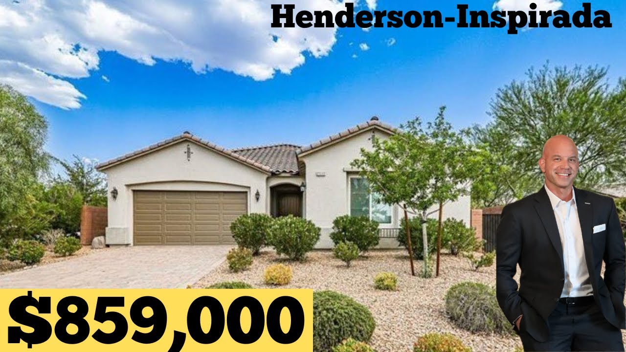 Henderson Stunning Single-Story Home in the Heart of Inspirada! - YouTube