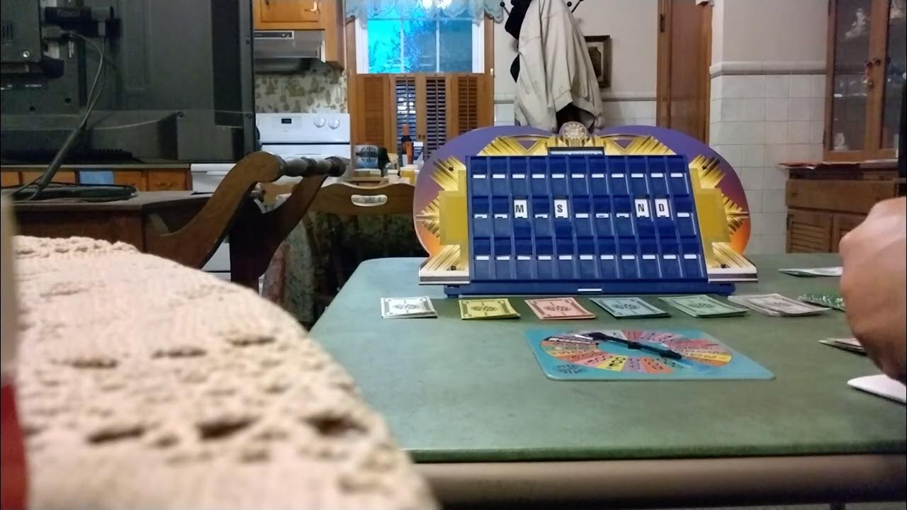 Wheel of Fortune 20th Anniversary Edition board game from 2002 showdown ...