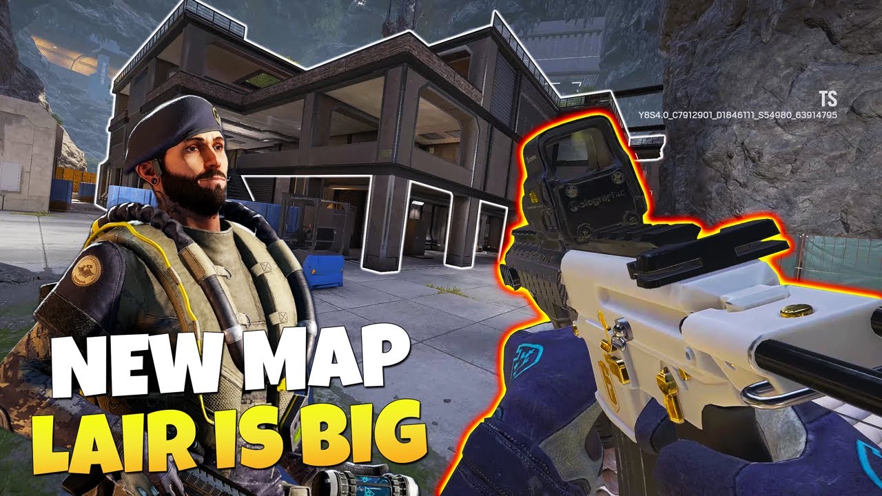 The NEW Lair Map Is Pretty BIG- Rainbow Six Siege - YouTube