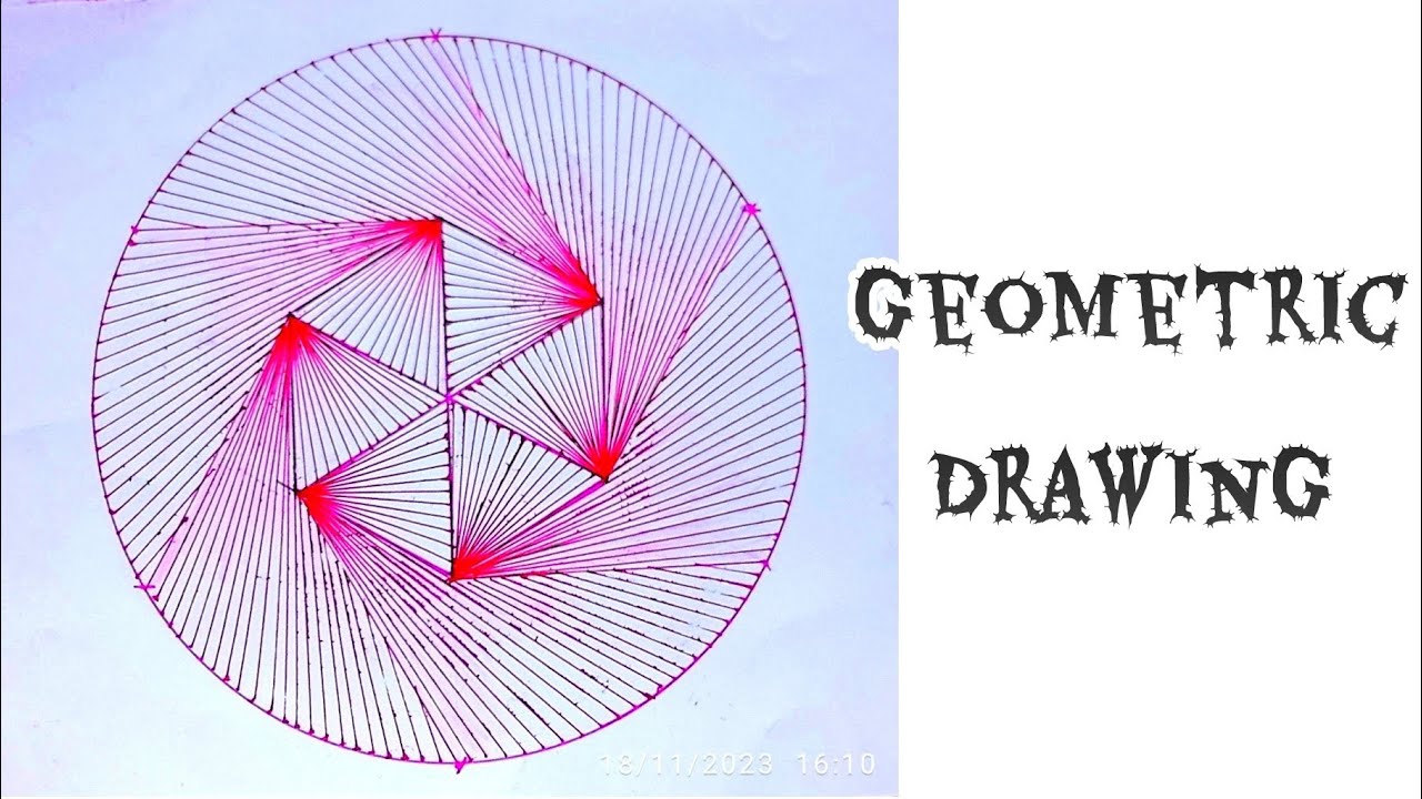 How to Draw Geometric Drawing/Easy draw#art #Dilip Gaikwad - YouTube