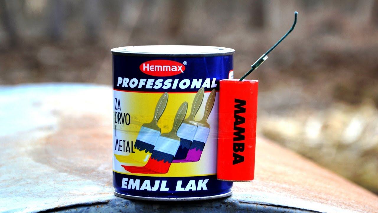 FIRECRACKER MAMBA DESTROYING PAINT - YouTube