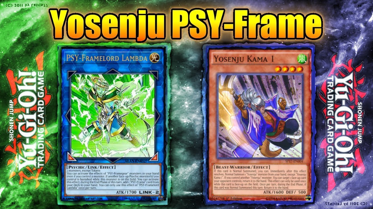 Yu-Gi-Oh! Yosenju PSY-Frame Deck Profile July 2019 featuring ...