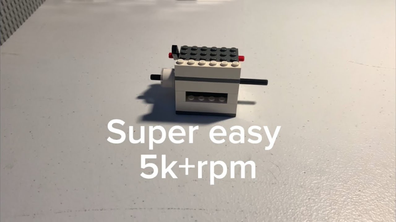 How to make a Lego vacuum engine 5k+rpm - YouTube