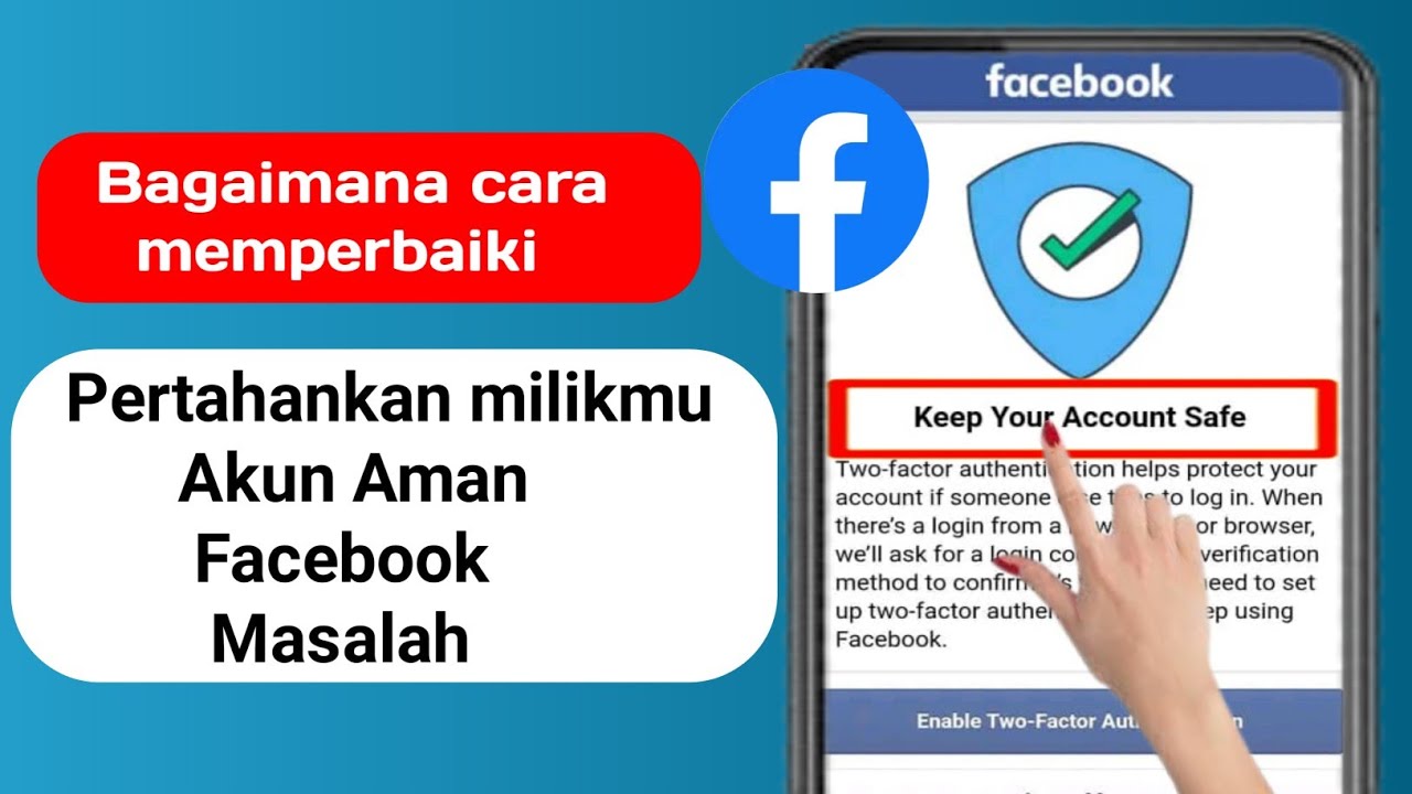 Enable two factor Authentication facebook problem | keep your account safe facebook problem ...