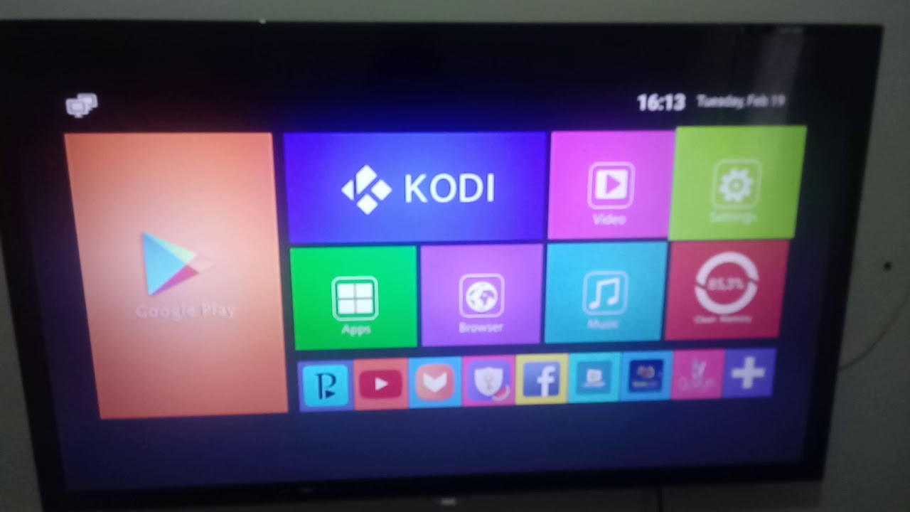 Tv box conectado CABO de Rede - YouTube