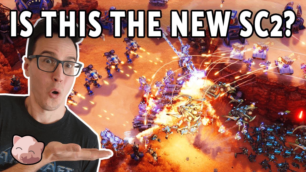 NEW RTS?! First gameplay look - SC2 PROS helped design this INSANE NEW ...