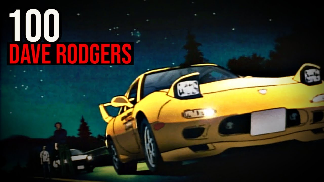 100 - Dave Rodgers [Initial D Soundtrack] - YouTube