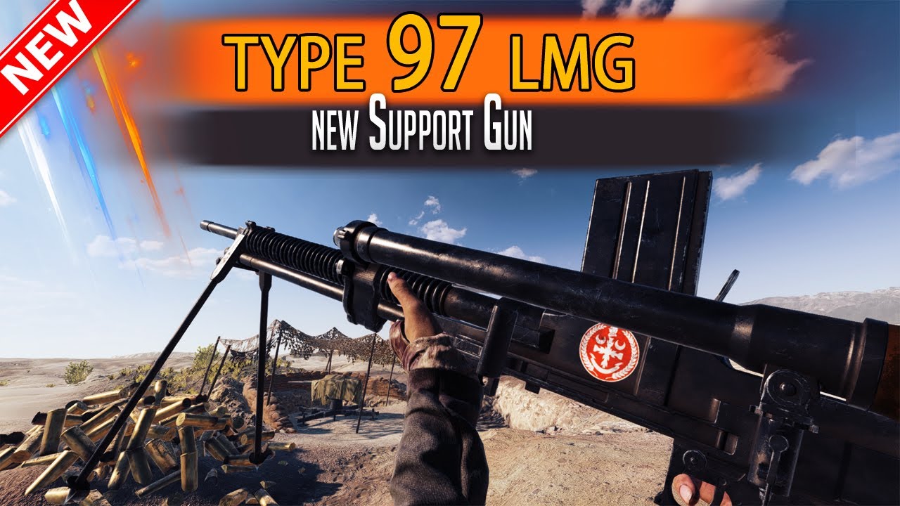 🎮 Battlefield V Type 97 Japanese LMG Gameplay - - YouTube