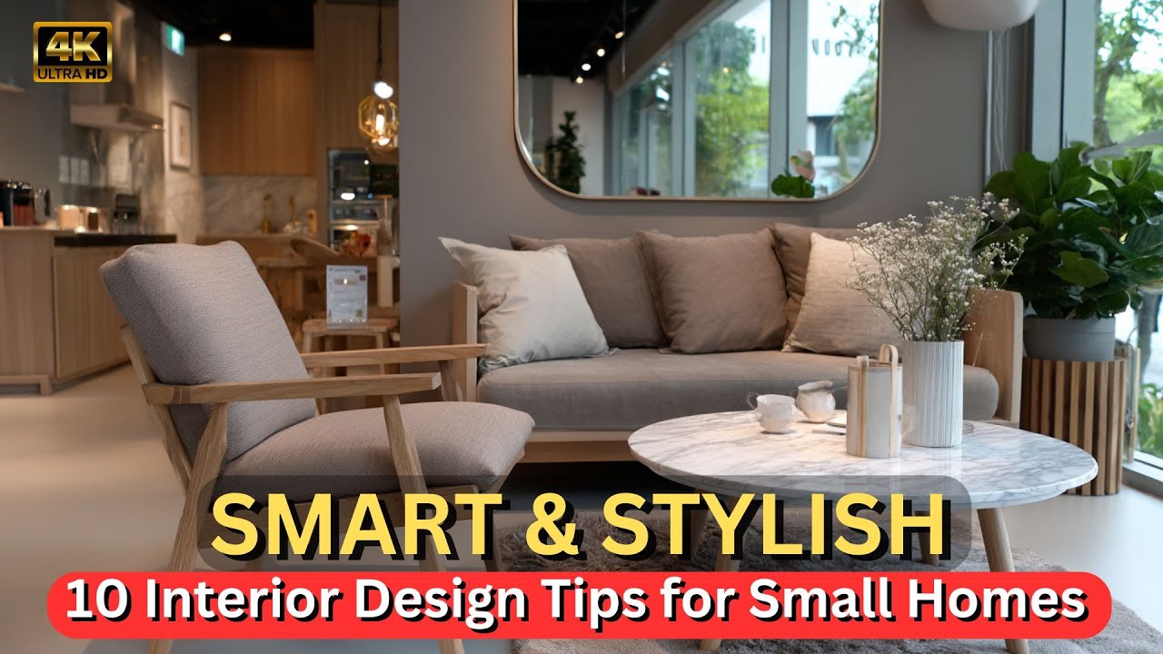 10 Interior Design Ideas for Small Houses | Space-Saving & Stylish Tips ...