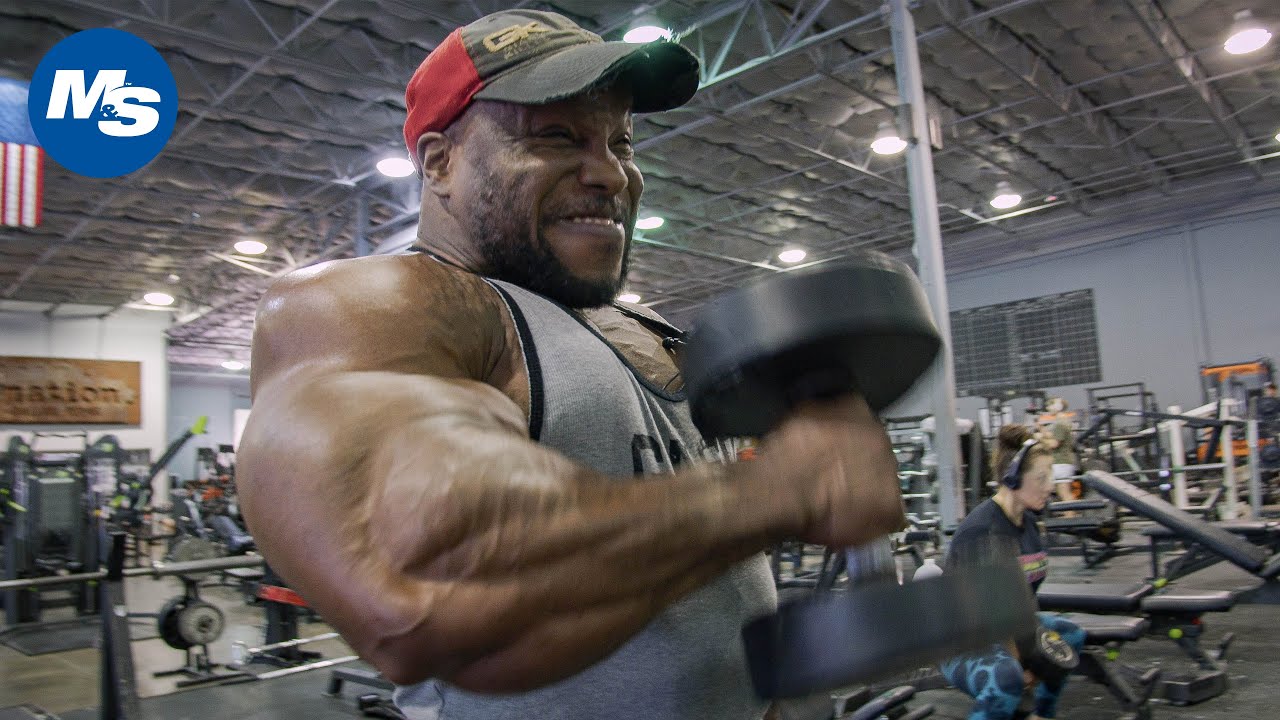 Arm Workout For Bodybuilding | Giant Killer Shaun Clarida - YouTube