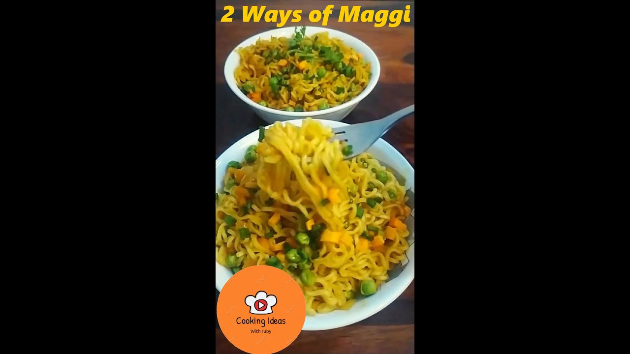2 Ways of Maggi in just 2 - 2 min┃Instant & Amazing Recipe┃Everyone's ...