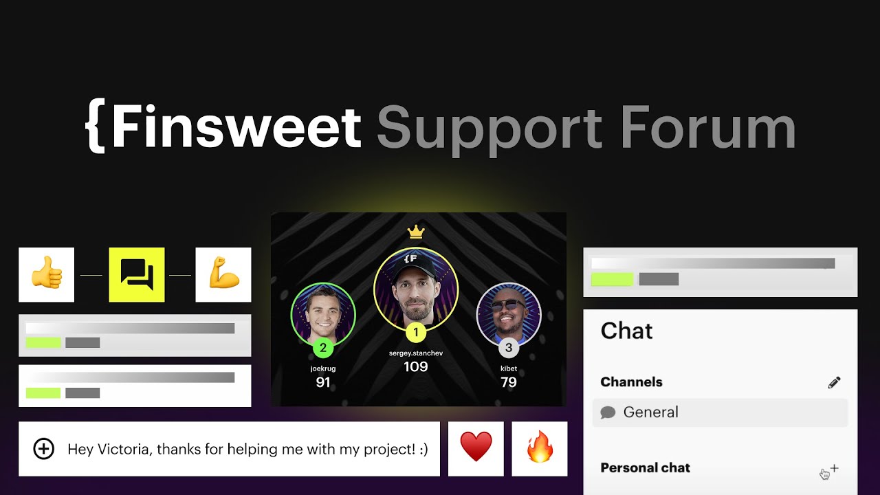 Introducing the Finsweet Support Forum - YouTube