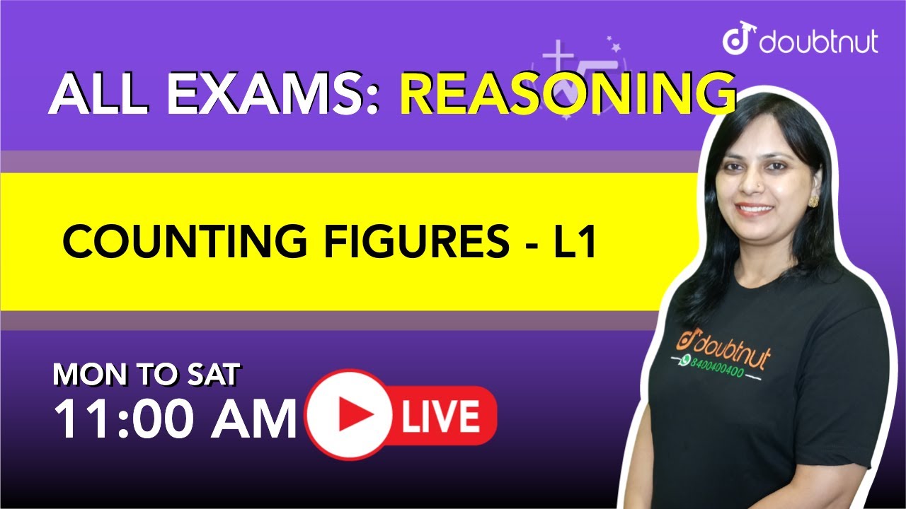 Counting Figures | All Classes Reasoning | 11 AM Class By Seema Ma'am ...