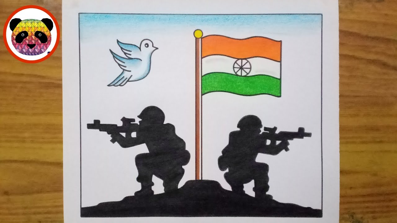 Republic Day Drawing Easy Steps / Republic Day Poster / How to Draw ...