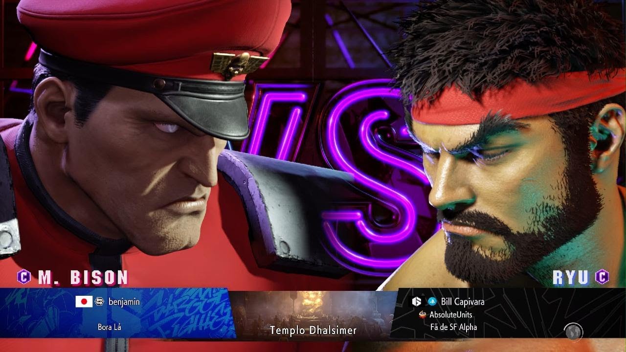 Street Fighter 6 - Bison VS Ryu Capivara - YouTube