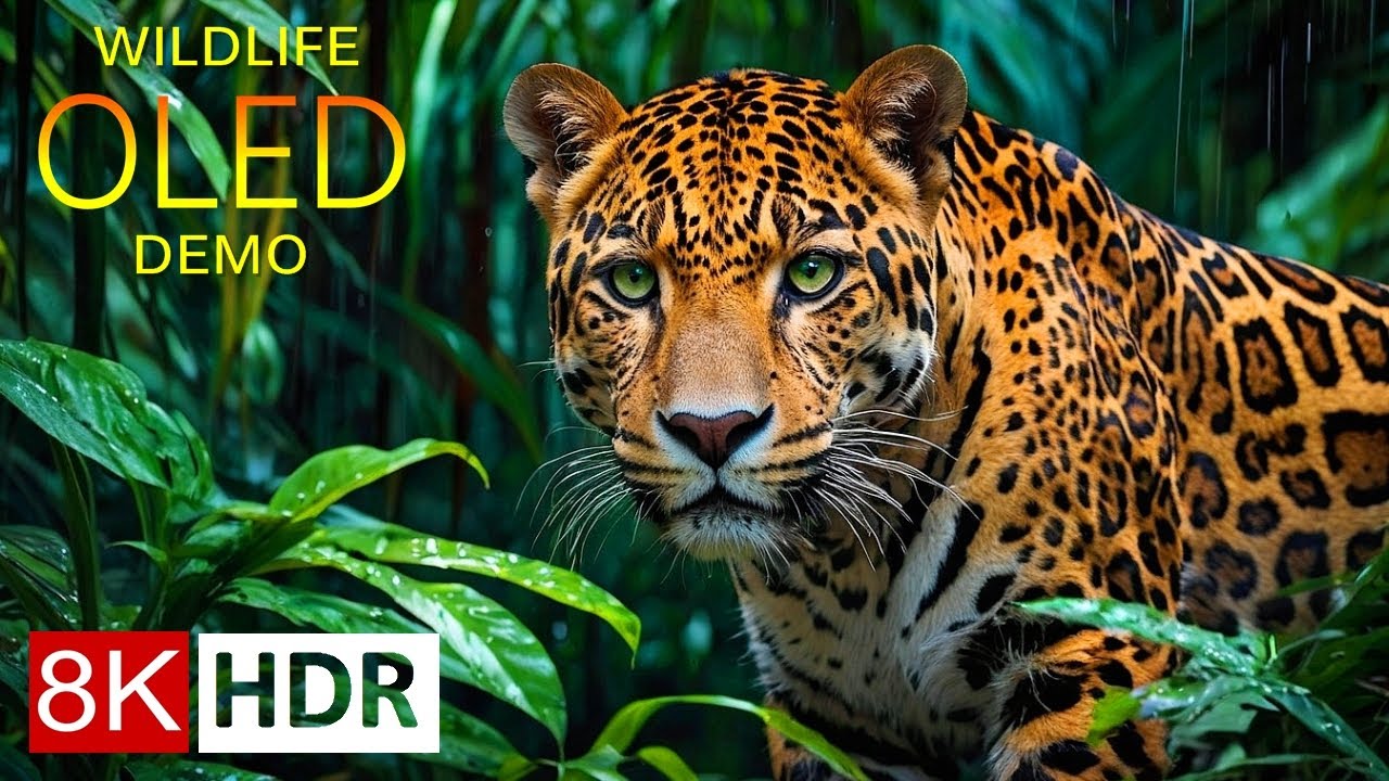 8K HDR EXOTIC JUNGLE ANIMALS – Rare Wildlife of the Rainforest - YouTube