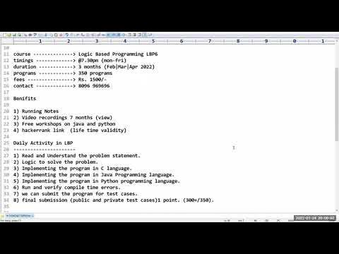 Logic based programming | Full Course | Class 1 | @softwarefreecourses #logicbasedprogramming ...