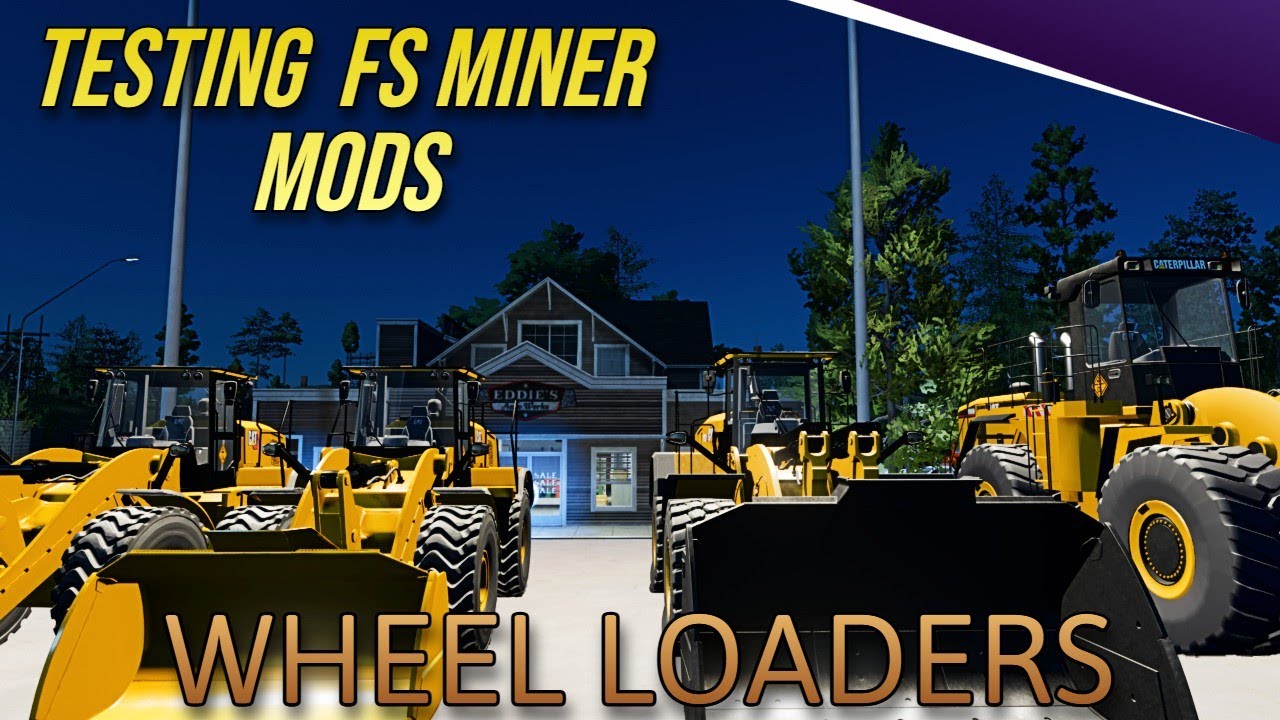 TESTING out FSMINER WHEEL LOADERS HORIZONTAL Live - YouTube