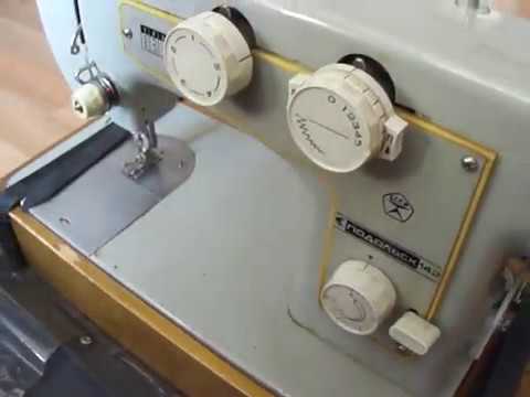 Швейная машина Подольск 142 - Podolsk 142 sewing machine - YouTube