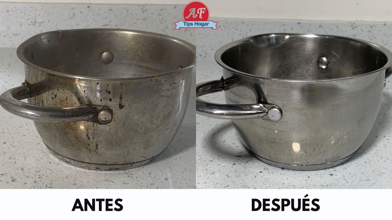 Como quite el cochambre del cazo viejo - YouTube