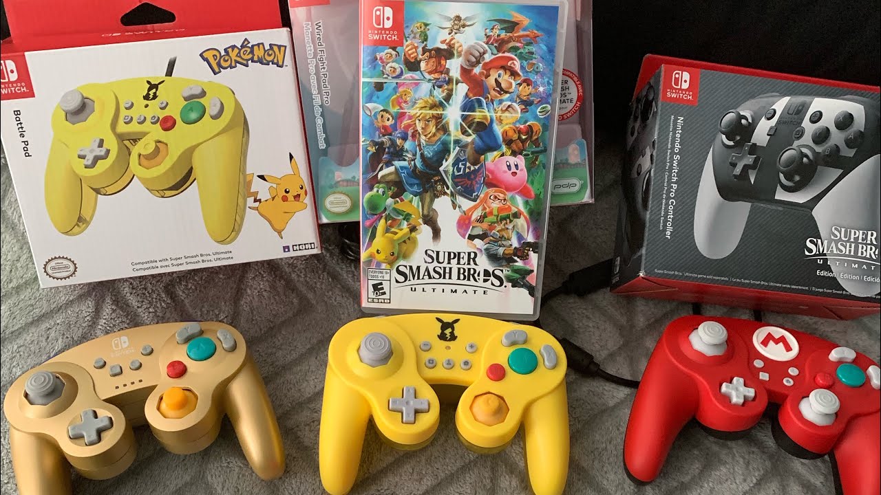 Best Controllers Super Smash Bros. Ultimate - YouTube