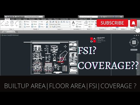 how to find built up area|floor area|fsi and coverage in permission ...