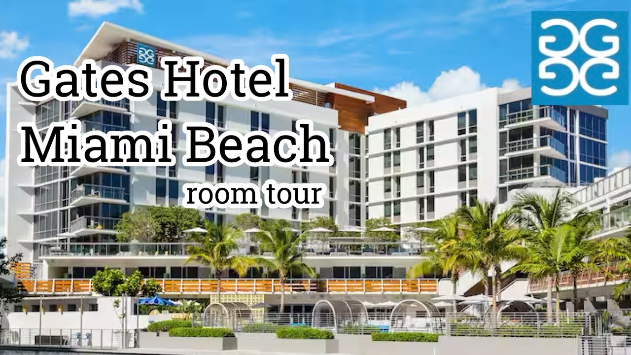 Gates Hotel Miami Beach - Room Tour - YouTube