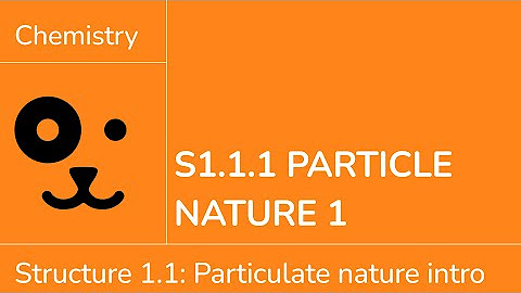 Structure 1: Models of the particulate nature of matter - YouTube