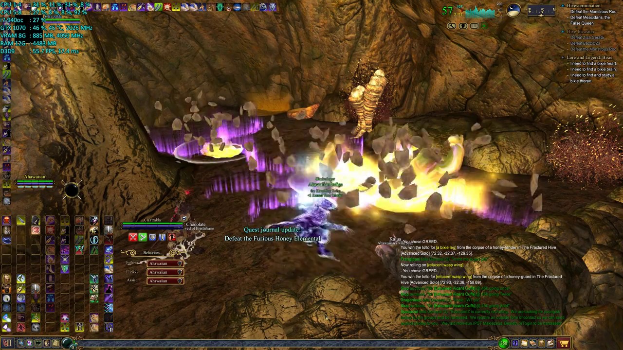 EverQuest II - Bee Hive (Adv. Solo) [1080p] - YouTube