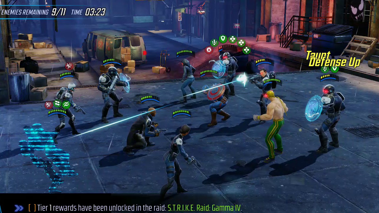 Marvel Strike Force (MSF) S.T.R.I.K.E. Raid: Gamma IV (G4) G12 Mission ...