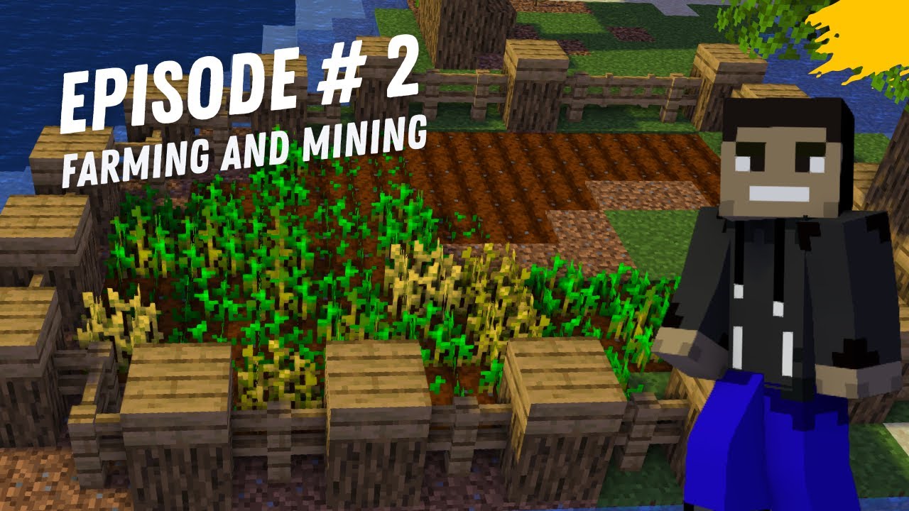 Starting Crops and Animal farming - Episode #2 | Let's Play Minecraft # ...