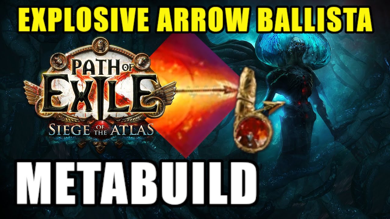 ¿La Mejor Build? - Explosive Arrow Ballista - Starter para Archnemesis ...