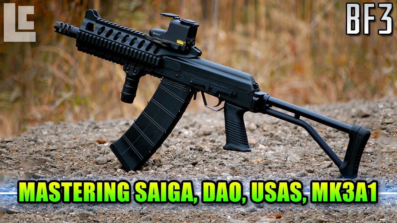 Mastering The DAO-12, USAS-12, SAIGA 12K & MK3A1 Shotguns! (Battlefield ...