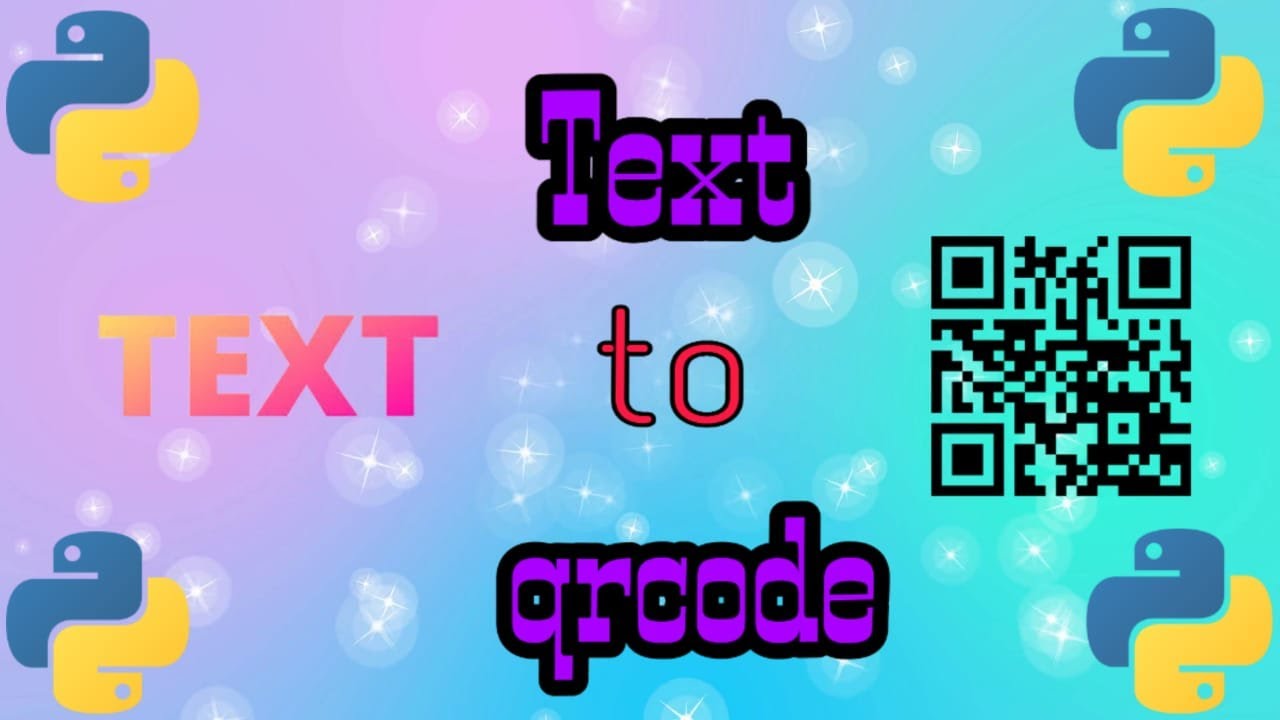 How To Convert Qrcode To Text And Text To Qrcode Using Python 8281