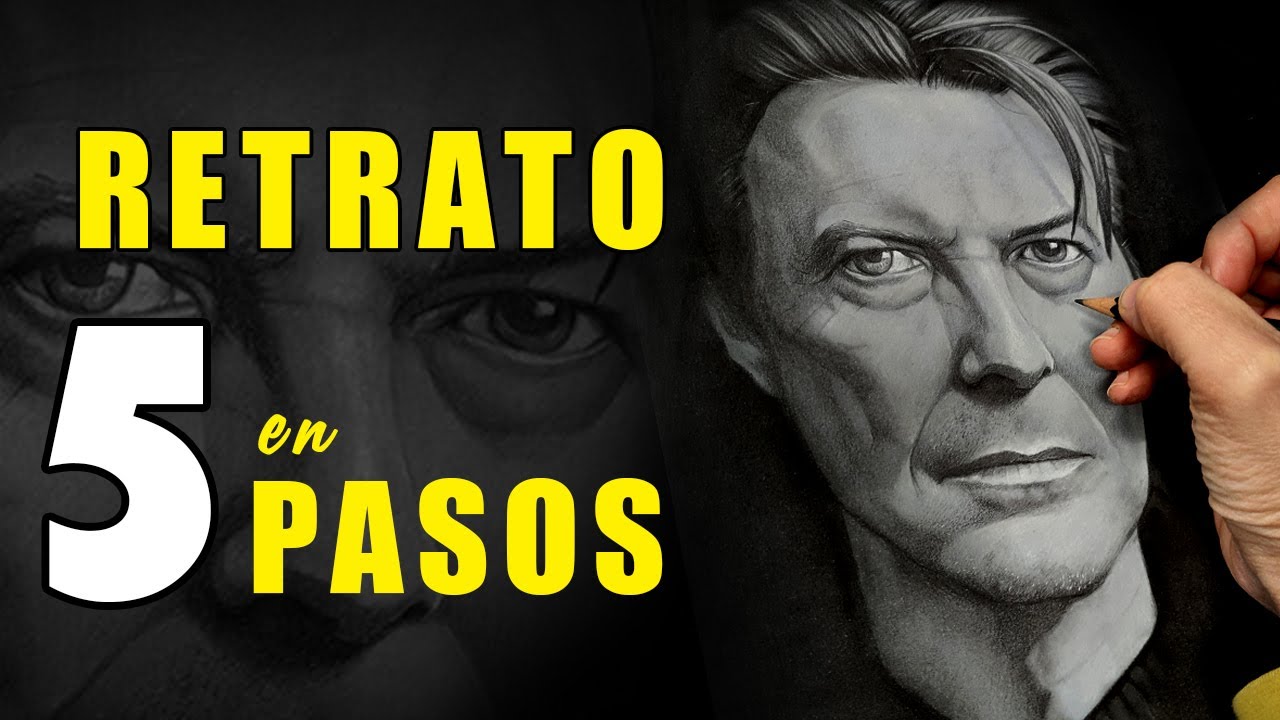 Dibuja Retratos Realistas en 5 Pasos Fáciles | Técnicas Básicas para ...